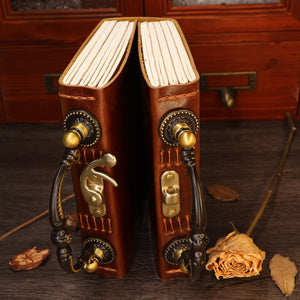 Custom Vintage Magic Suitcase Diary Notebook | Stamprints A6, A5