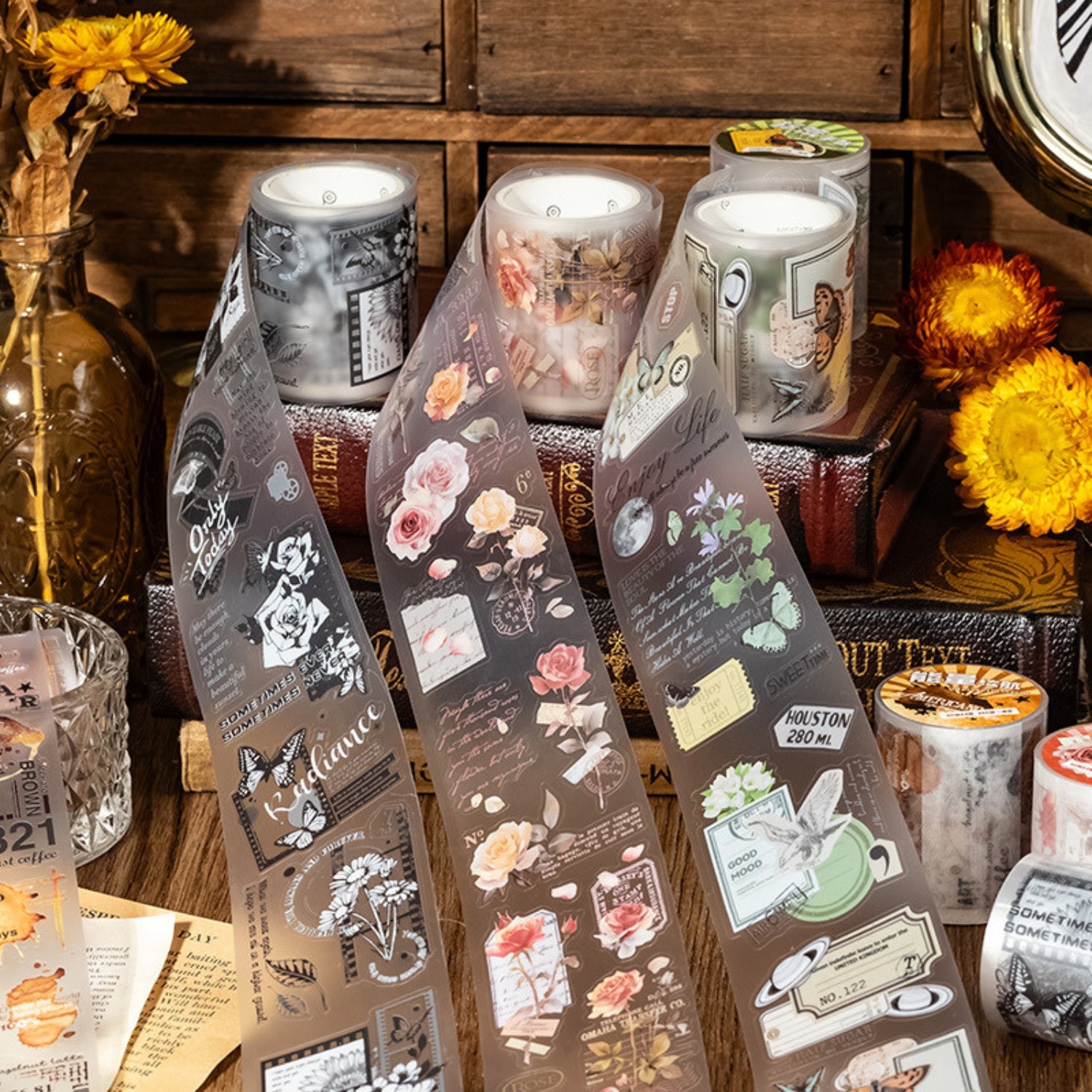 Old Dream Memories Matte Decorative Tape – Stamprints