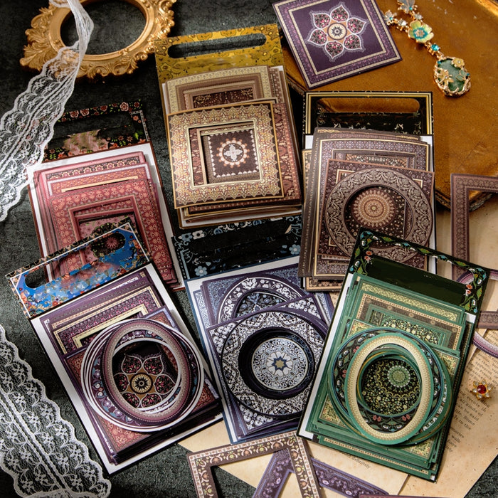 Baroque Hollow Border Stickers - Pattern Rhapsody Series | 30 Stickers ...