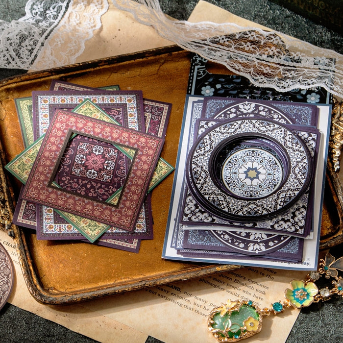 Baroque Hollow Border Stickers - Pattern Rhapsody Series | 30 Stickers ...