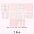 Plaid Notes Scrapbook Paper | Vintage Craft Supplies by Stamprints