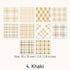 Plaid Notes Scrapbook Paper | Vintage Craft Supplies by Stamprints