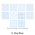 Plaid Notes Scrapbook Paper | Vintage Craft Supplies by Stamprints