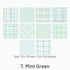 Plaid Notes Scrapbook Paper | Vintage Craft Supplies by Stamprints