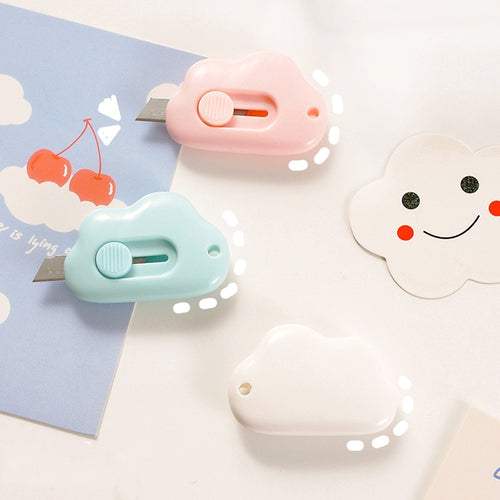 Portable Mini Paper Cutter Craft Knife - Compact Cloud Design for Easy ...
