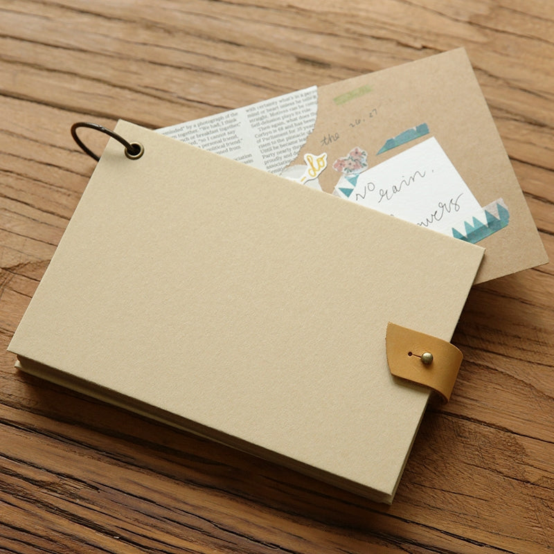 Rustic Kraft Paper Journal | DIY Loose Leaf Album