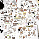 Retro Life Items Stickers Pack - Vintage Daily Essentials by Stamprints