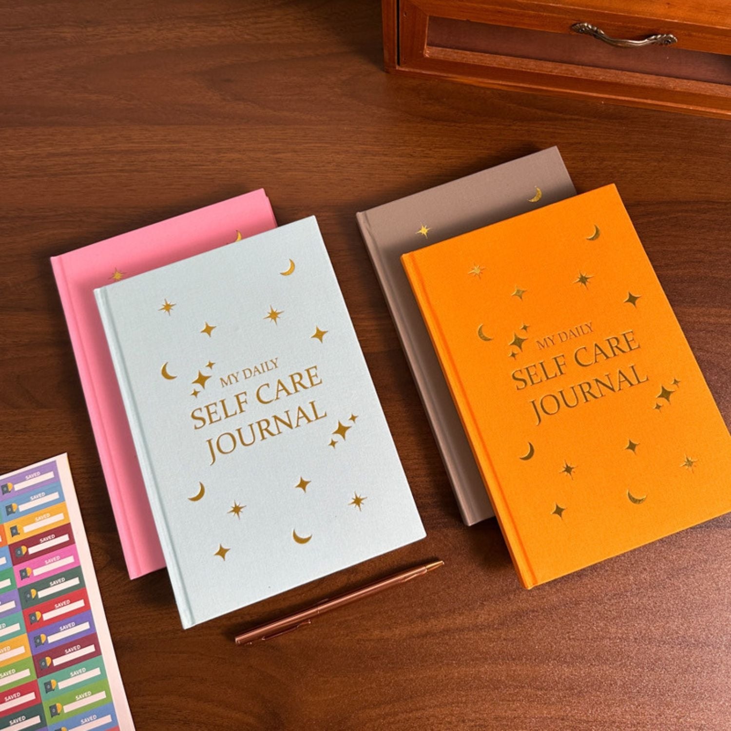 Self-Care Journal Gift Set for Mental Health & Personal Growth | Stamprints