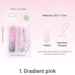 Clear Acrylic Stapler | Modern Desk Accessory by Stamprints