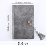 Classic PU Leather Loose-Leaf Journal Notebook by Stamprints - Personal ...