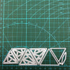 Triangle Carbon Steel Dies Set of 6 | Stamprints Craft Cutting Tools