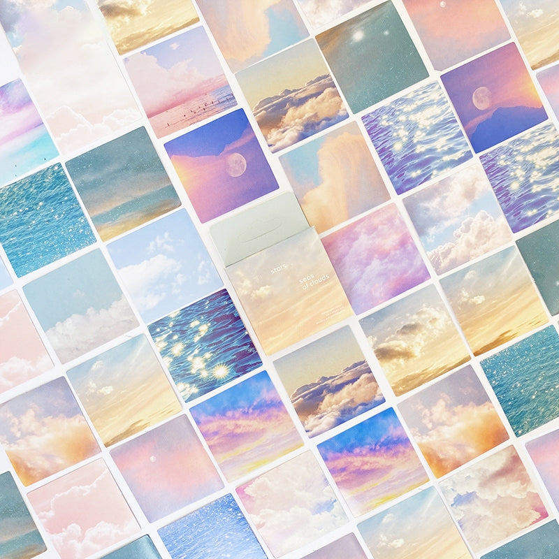 Serene Sky and Sea Landscape Stickers | Beautiful Nature Decals by ...