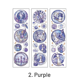 Clear Transparent Space Stickers | Stamprints Collection