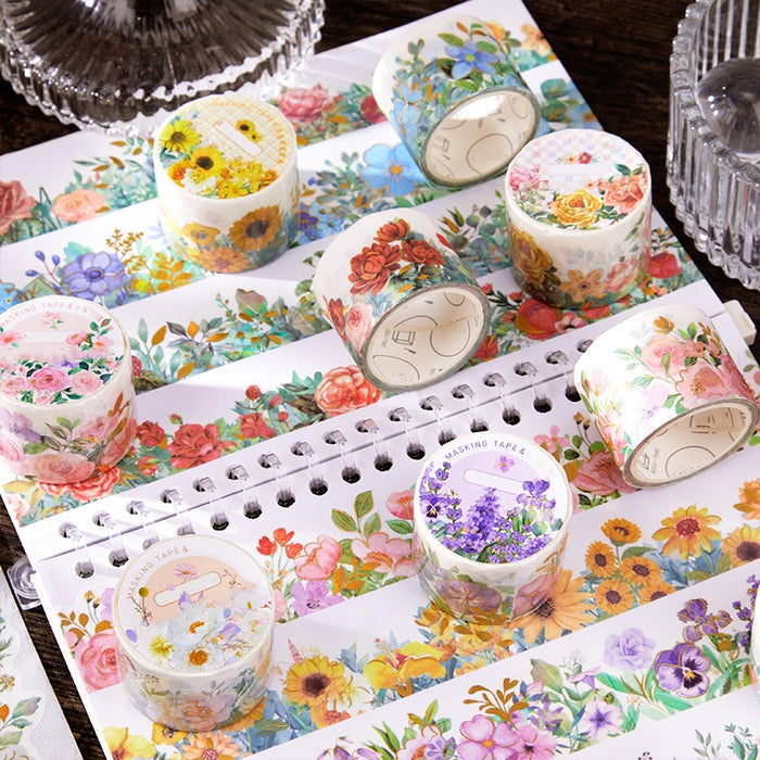 Spring Reflections Floral & Botanical Washi Tape Collection - Artistic ...