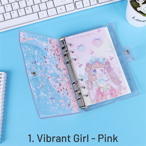 Sweet Anime B6 Loose-Leaf Diary | Kawaii Notebook by Stamprints