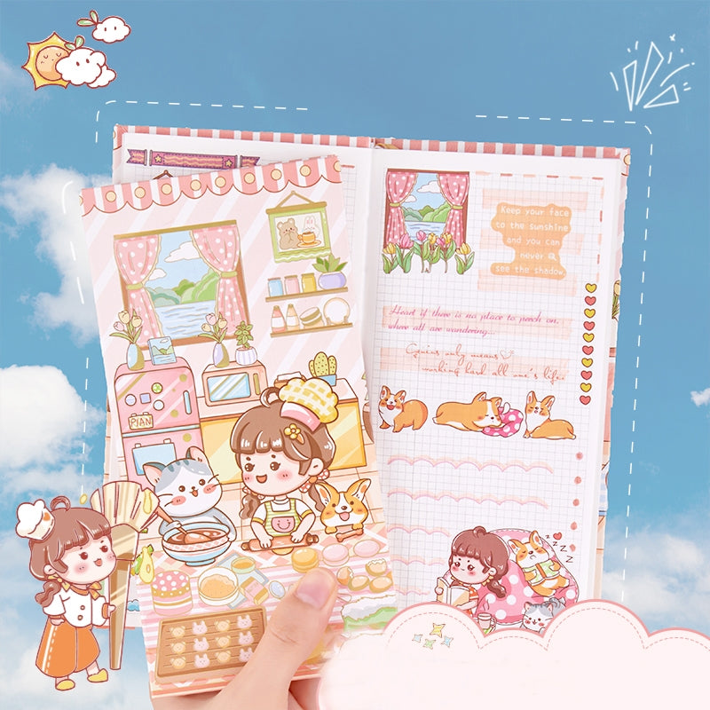 Sweet Holiday Cartoon Journal Planner | Personal Daily Organizer ...