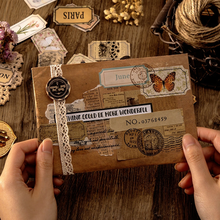 Time Corridor Retro Special Shape Sticker Pack - 120 Unique Designs ...