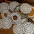 Vintage Hollow Circular Frame Paper for Scrapbooking | Stamprints