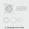 Vintage Hollow Circular Frame Paper for Scrapbooking | Stamprints