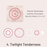 Vintage Hollow Circular Frame Paper for Scrapbooking | Stamprints