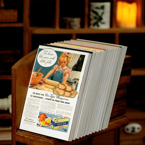 Time Travel Series Vintage Scrapbook Paper Book - Collage, and Crafts ...