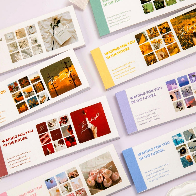 Travel Photo Washi Sticker Book | Everyday Life Scenes | Stamprints