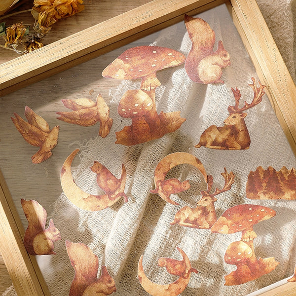 Twilight Series Vintage Nature Sticky Notes Sticker Pack | 15 Pcs ...