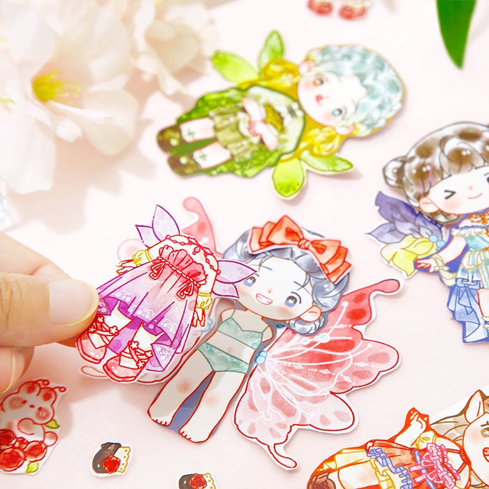 Variety Girl Twinkle Dress Up Game Sticker Pack - Journaling ...