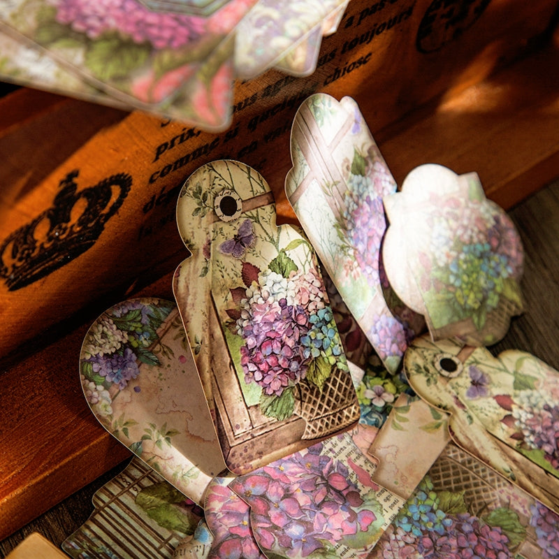 Vintage Botanical Forest Label Tags & Stickers | Stamprints