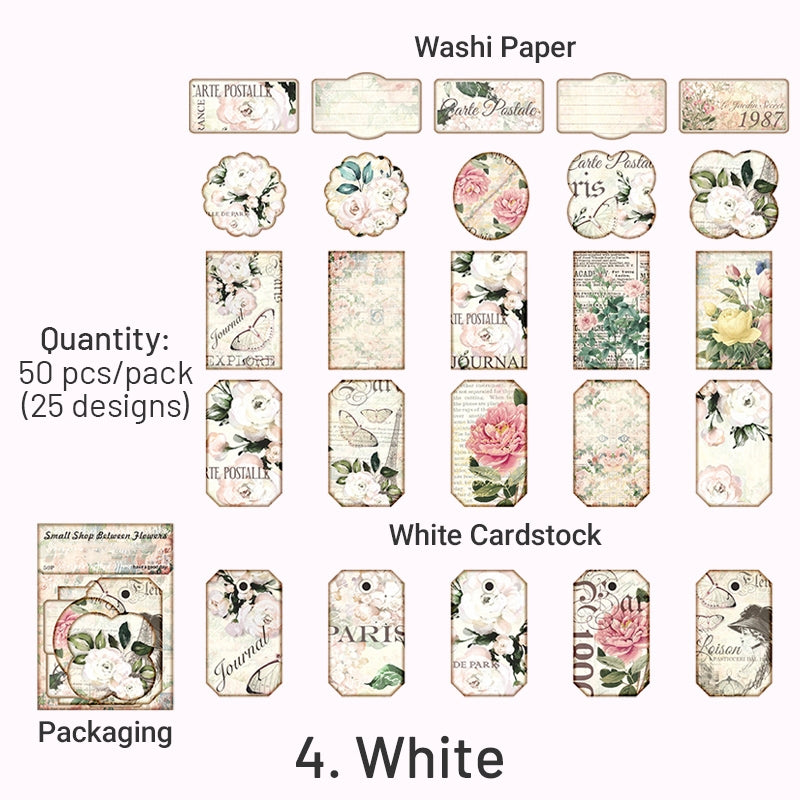 Vintage Botanical Forest Label Tags & Stickers | Stamprints