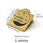 Vintage Brass Paper Clip | Stylish Journal & Stationery Accessory ...