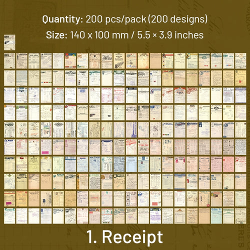 Vintage Old Magazine Scrapbook Paper - 200 Unique Designs in ...