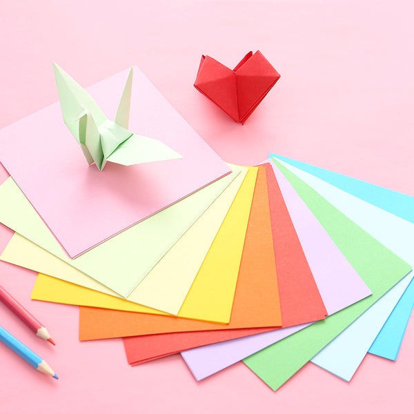 Hard Cardboard Colored Paper Origami Craft Paper - DIY | Stamprints