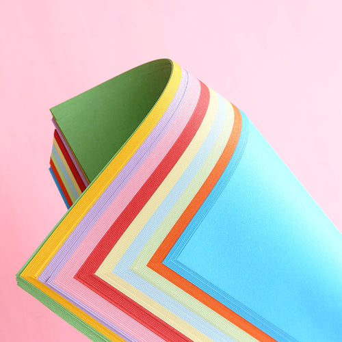 Hard Cardboard Colored Paper Origami Craft Paper - DIY | Stamprints