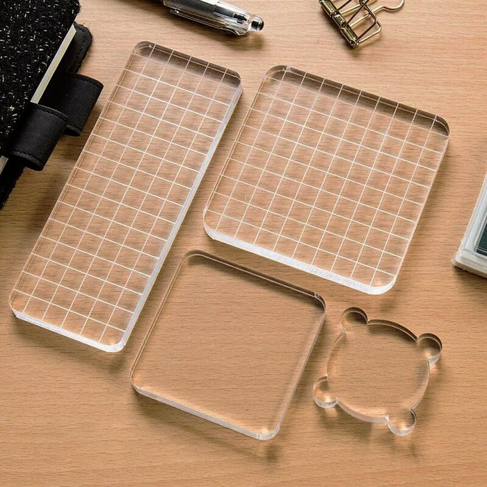 Acrylic Rubber Silicone Seal Stamping Block - Rubber Stamps|Stamprints