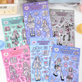 Angel Girl DIY Self-Adhesive Decorative Sticker - DIY Craft|Stamprints