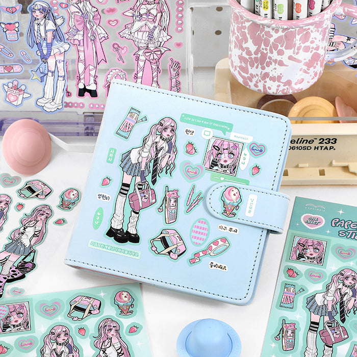 Angel Girl DIY Self-Adhesive Decorative Sticker - DIY Craft|Stamprints