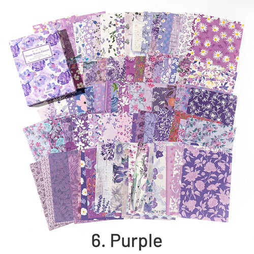 Book of Botany Vintage Plant Scrapbook Paper Book-Art Journal | Stamprints