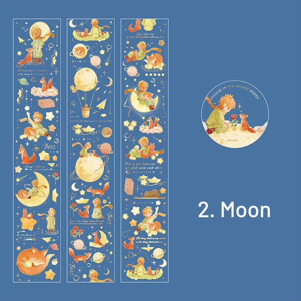 Cartoon Character Little Prince 3D Relief Tape - PVC Stickers ...