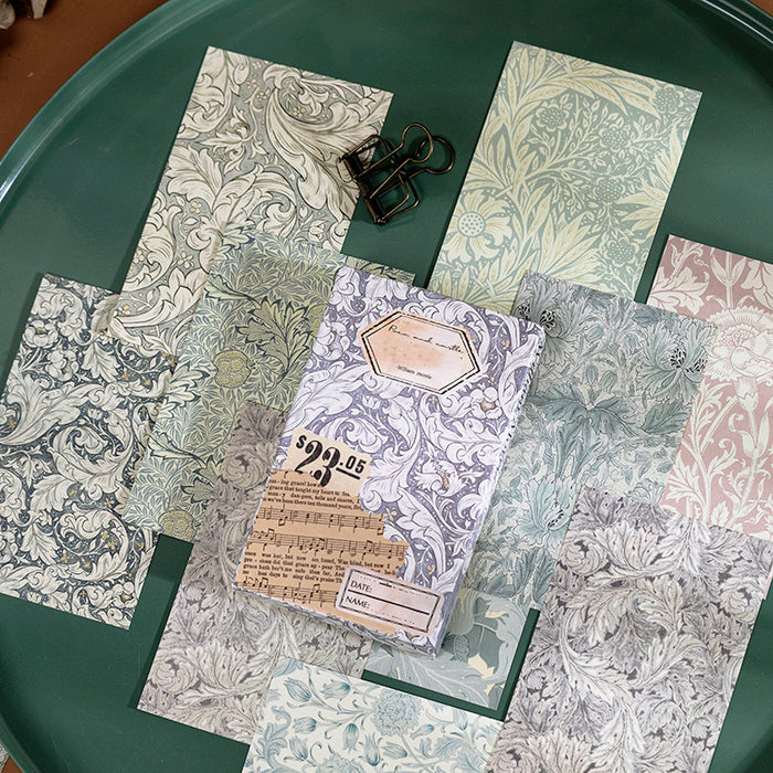 Classic William Morris Pattern Vintage Boxed Decorative Paper ...
