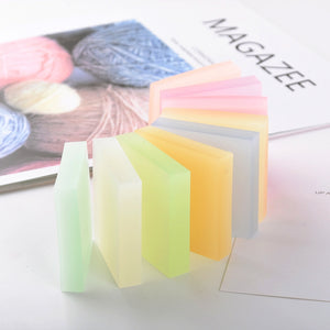 Crystal Translucent DIY Rubber Brick for Custom Building & Crafts ...