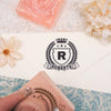 Custom Family Crest Rubber Stamp | 18 Elegant Designs | Stamprints