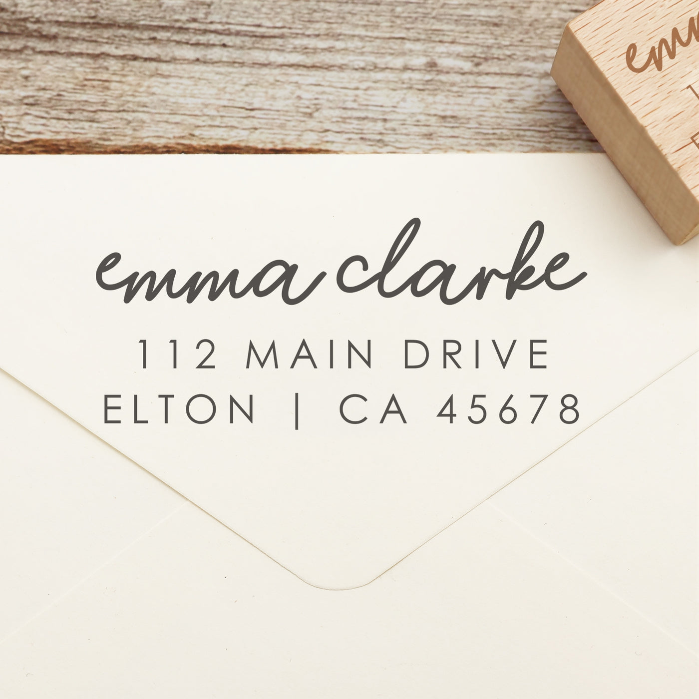 Address Stamps Self Inking Personalized Custom Rectangular Signature ...