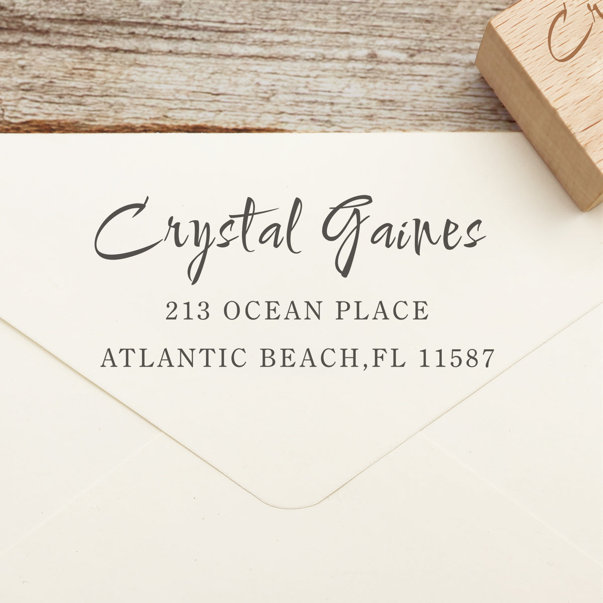 Add Elegance to Your Mailing Needs with Custom Rectangular Handwriting ...