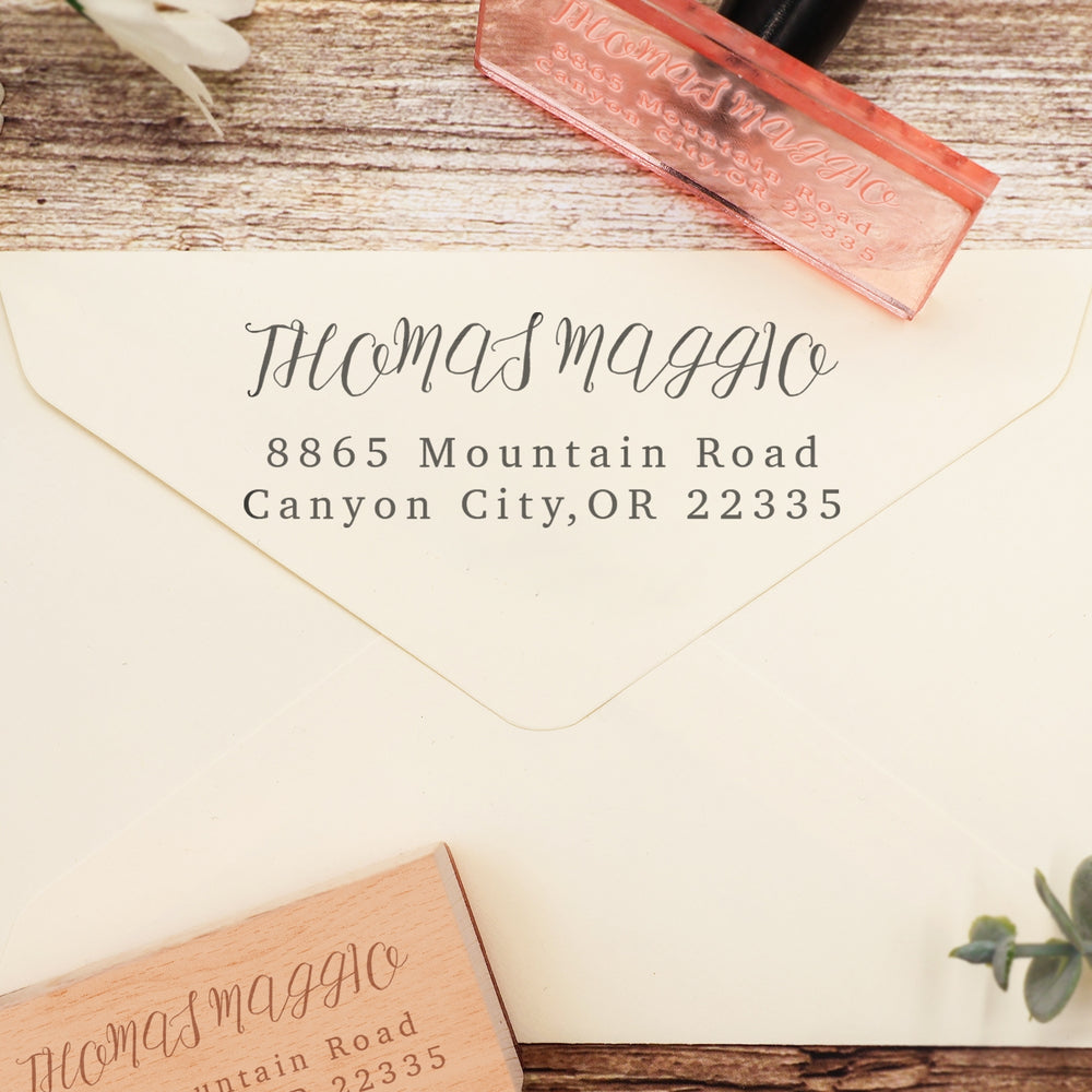 Add Elegance to Your Mailing Needs with Custom Rectangular Handwriting ...
