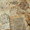 Vintage Coffee Dyed Paper for Dark Magic Junk Journals | Stamprints