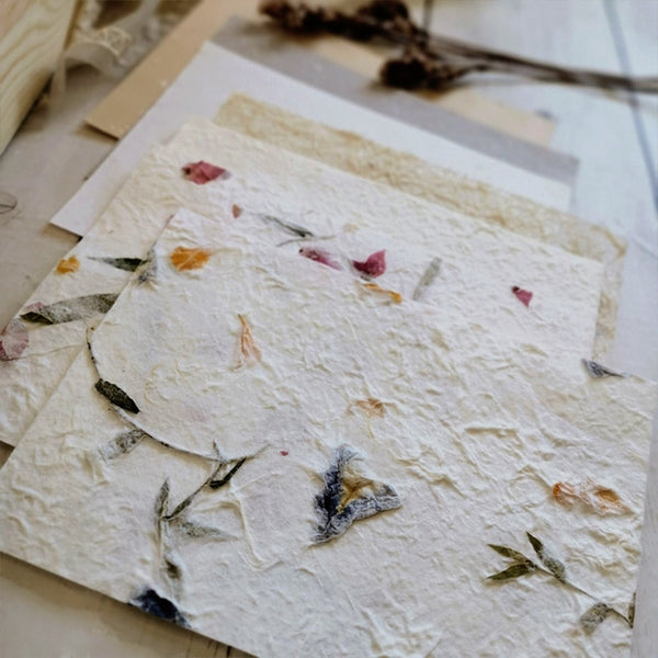 Petal Rice Paper Craft Supplies | Handmade Journal Materials