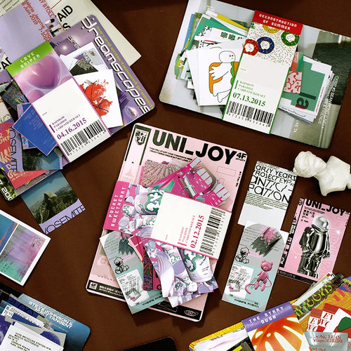 Fashion Magazine Washi Sticker Card Set-Journal Stickers | Stamprints