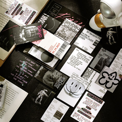 Fashion Magazine Washi Sticker Card Set-Journal Stickers | Stamprints