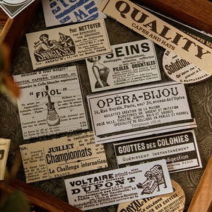 Retro Style Ins Sticker Pack | Vintage Memory Collection by Stamprints